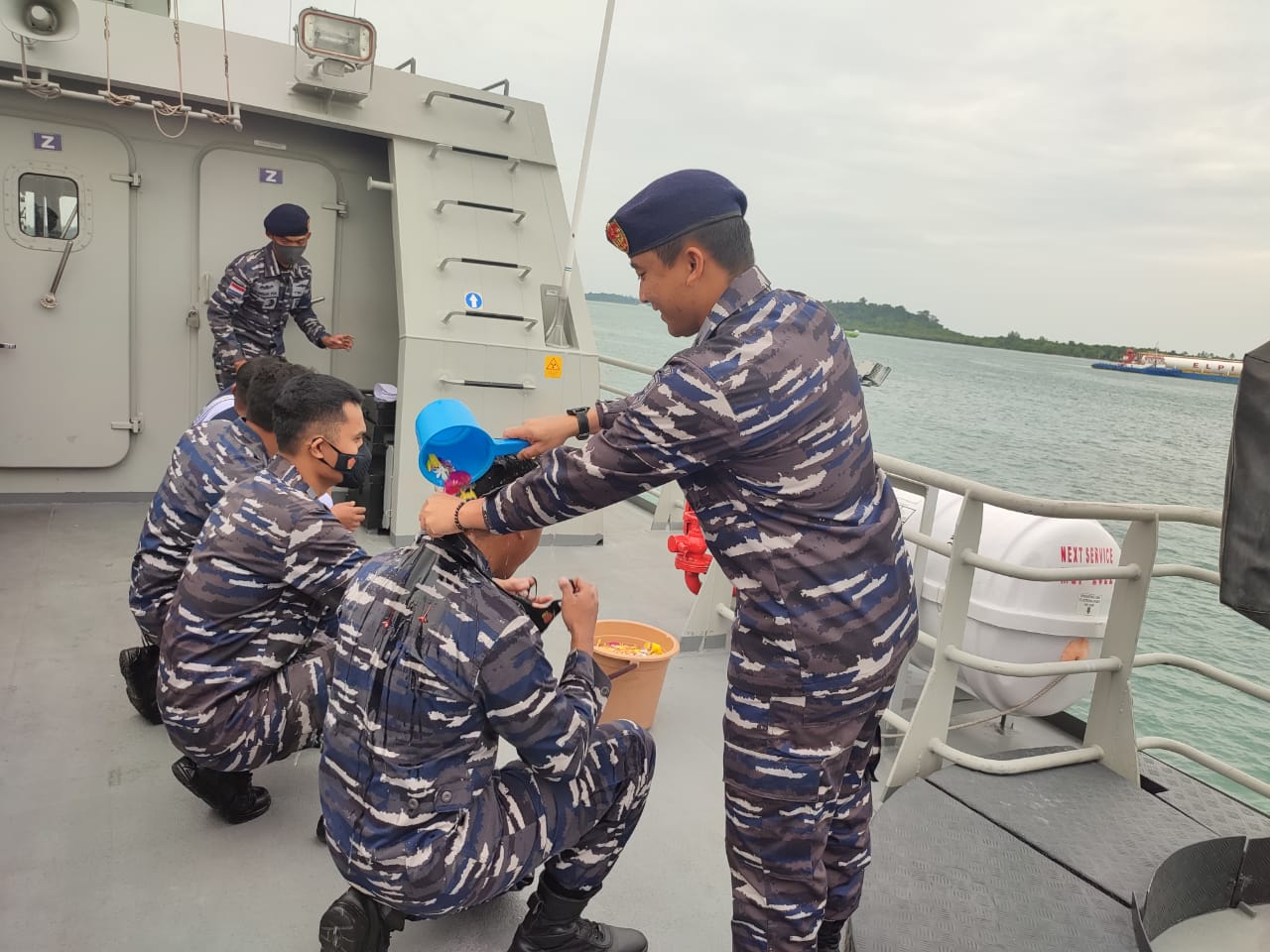 Lantamal IV Resmikan 5 Prajurit KRI Lepu-861 Naik Pangkat – Srikandinews